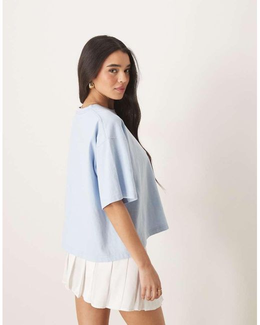 Polo Ralph Lauren Boxy Fit Logo T-shirt in Blue | Lyst UK