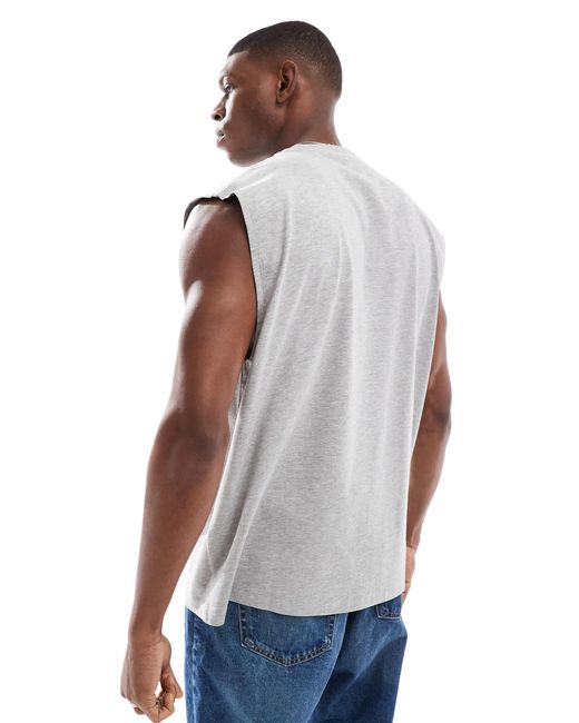 ASOS Essential 2 Pack Oversized Tanks in Blue for Men | Lyst