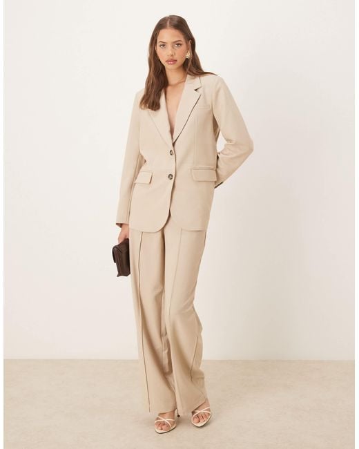 Y.A.S Oversized Blazer With Tortoise Shell Button Detail Co-ord in ...