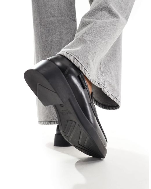 Walk London Taylor Saddle Loafers in Gray | Lyst