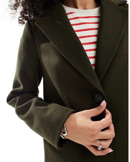 New Look Formal Coat in Blue | Lyst UK