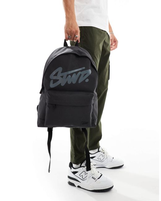 Pull&Bear Stwd Backpack in Gray for Men | Lyst