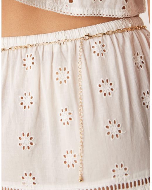 ASOS Waist And Hip Chain Belt With Faux Shells Charms And Stones in ...