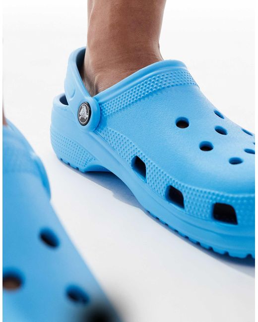 Crocs™ Unisex Classic Clogs in Blue | Lyst