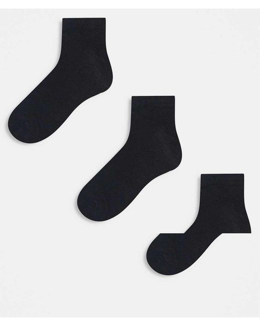 Brave Soul 5 Pack Trainer Socks in Blue | Lyst UK