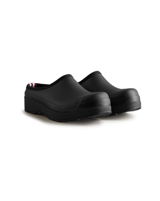 HUNTER Play Clog in Black for Men | Lyst UK