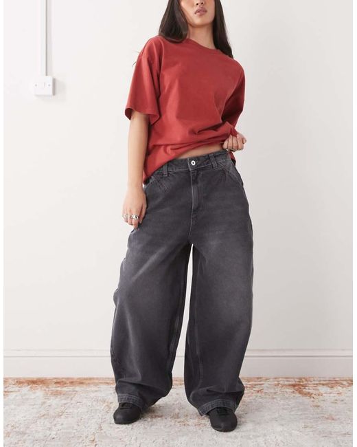 Collusion Xl Balloon Jean in Black | Lyst UK