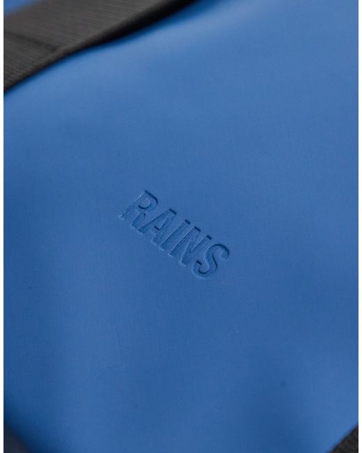 Rains Tote Bag Mini With Tonal Logo in Blue | Lyst