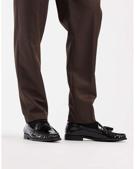 ASOS Penny Loafers in Black for Men | Lyst UK