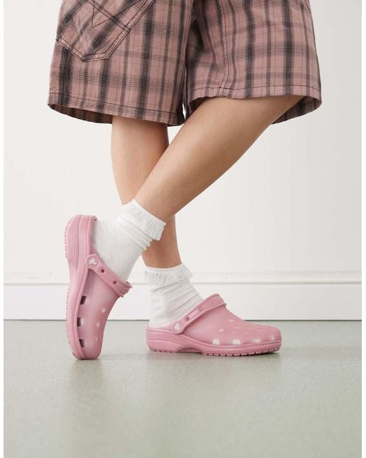 Crocs™ Classic Frosted Clog in Grey | Lyst UK