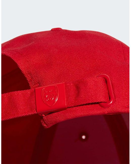 adidas Originals Arsenal Fc Baseball Cap in Red | Lyst UK
