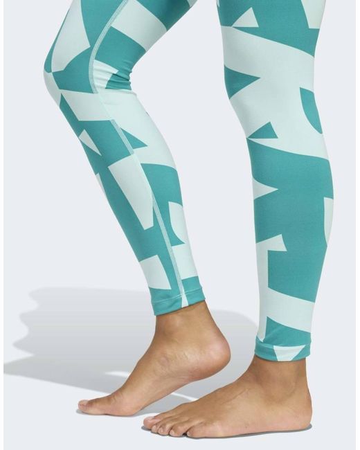 adidas Originals Multi Synthetic Base Layer Tights in Blue | Lyst UK