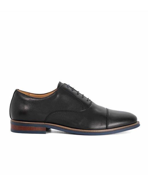 Dune Wide Fit Stanlakes Wf Lace Up Shoes in Black for Men | Lyst UK