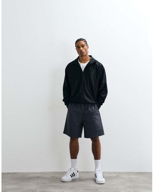 adidas Originals Firebird Metallic Track Top in Blue for Men | Lyst UK