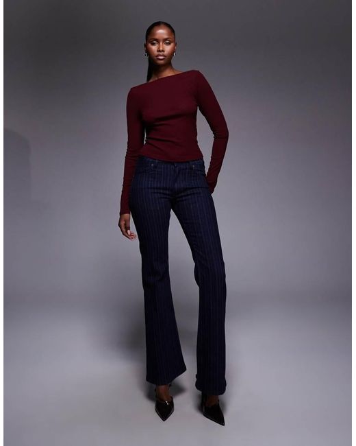 ASOS Bootcut Flare Jeans in Blue | Lyst UK