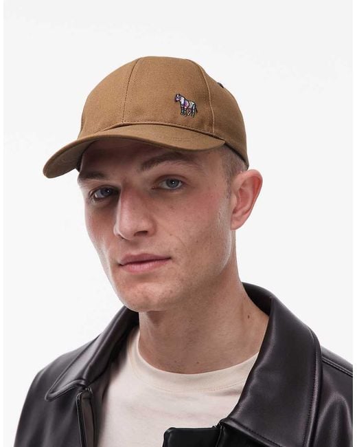 Paul Smith Zebra Logo Cap in Green for Men | Lyst UK