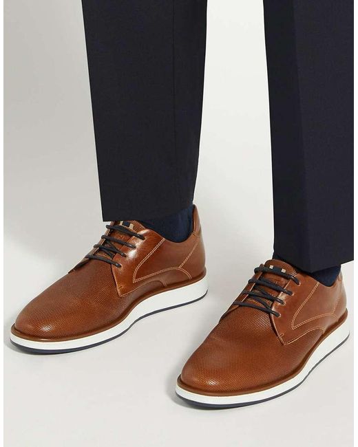 Dune Beko Derby Shoes in Blue for Men | Lyst UK