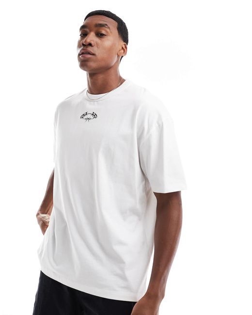 ASOS Oversized T-shirt With Front And Back Y2k Print in White for Men ...