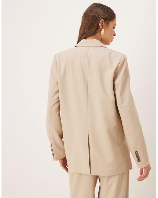 Y.A.S Oversized Blazer With Tortoise Shell Button Detail Co-ord in ...