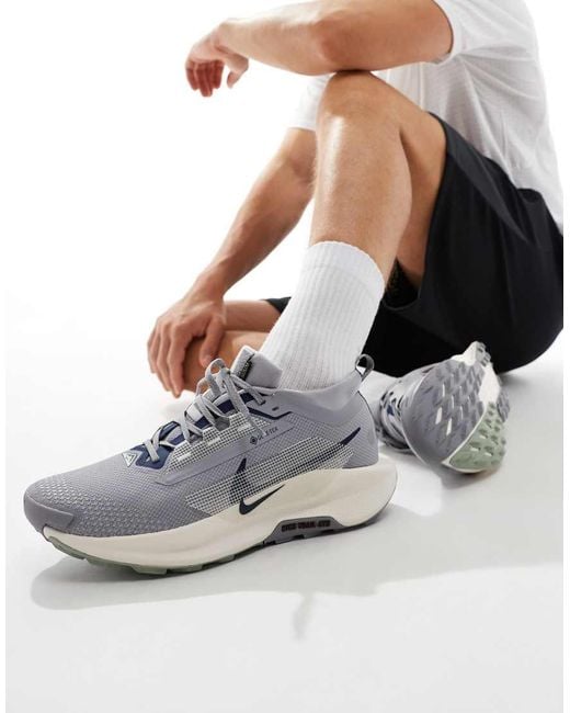 Nike Reactx Pegasus Trail 5 Gore-Tex Trainers in Grey for Men | Lyst UK