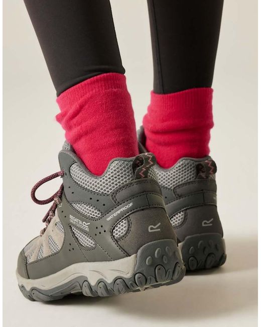 Regatta Edgepoint Iv Technical Waterproof Mid Walking Boots in Grey ...