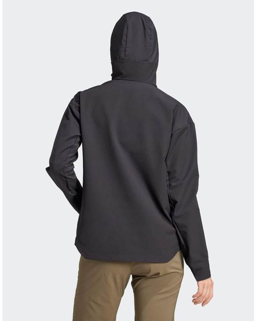 adidas Originals Adidas Terrex Multi Softshell Jacket in Black | Lyst UK