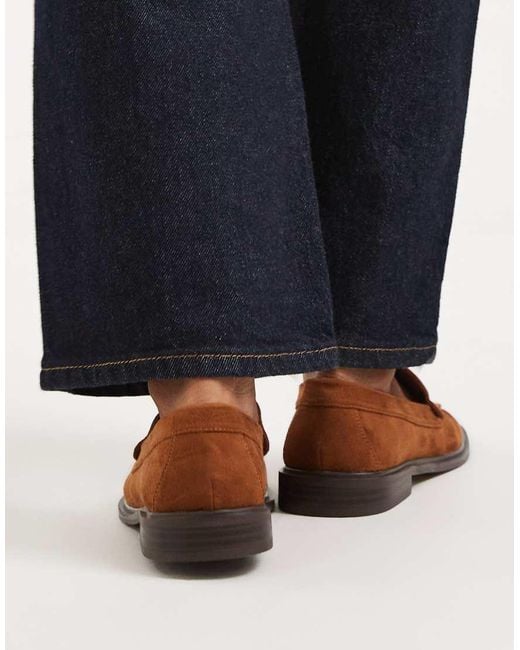 schuh Lorena Loafers in Blue | Lyst UK