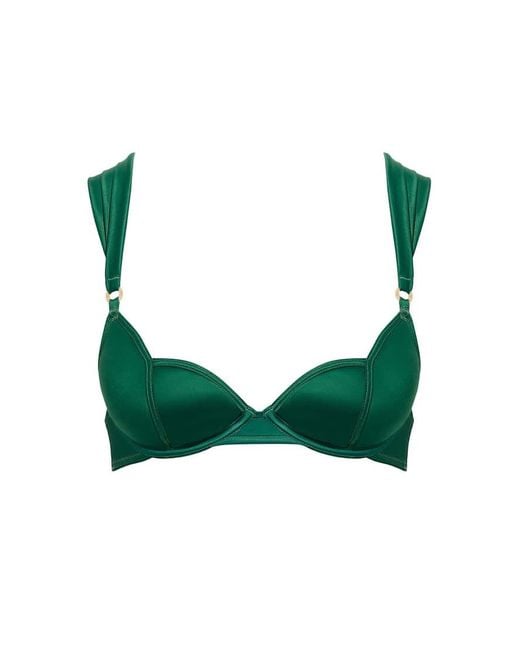 Bluebella Octavia Luxury Satin Wired Moulded Bra (With Removeable ...