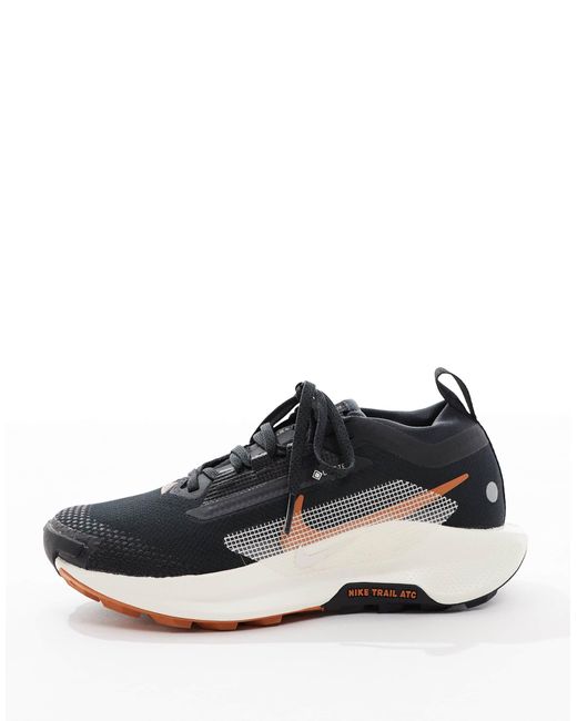 Reactx pegasus trail 5 - baskets en gore-tex - noir et orange Nike en coloris Noir | Lyst