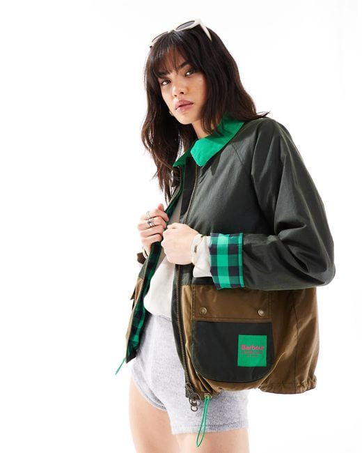 Asos barbour jacket womens store