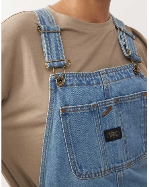 Vans Chore Denim Overall in Blue | Lyst UK