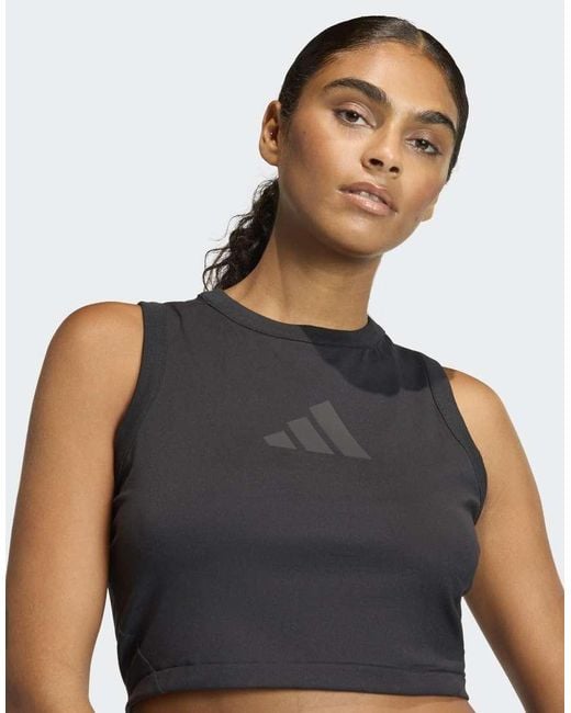adidas Originals Adidas Z.N.E. Tank in Blue | Lyst UK