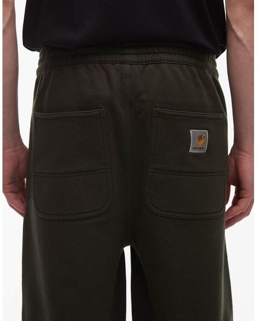 Carhartt Double Knee baggy Trackies in Black for Men | Lyst UK