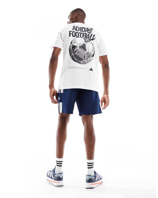 adidas Originals Adidas Football Tango History Graphic Tee in White for ...
