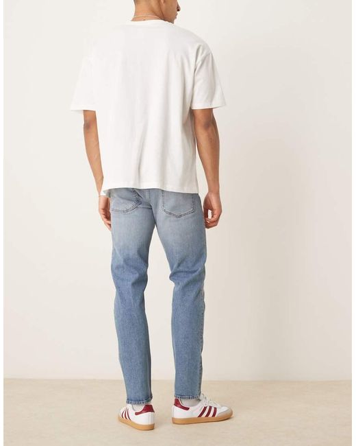 ASOS Slim Fit Jeans in Blue for Men | Lyst UK