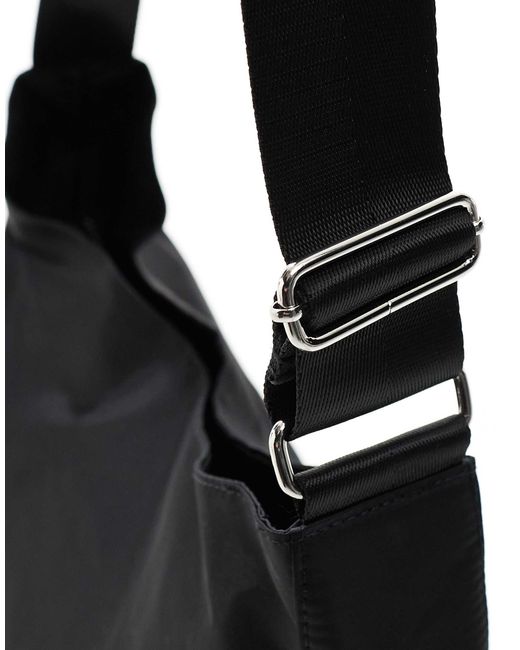 Weekday Carry Oversized Shoulder Bag in Black | Lyst