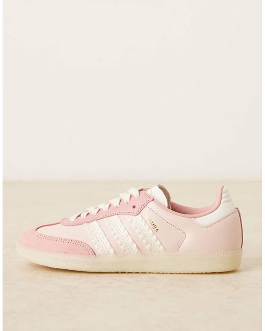 adidas Originals Samba Og Trainers in Pink | Lyst UK