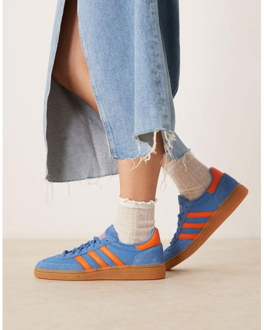 adidas Originals Handball Spezial Sneakers in Blue | Lyst