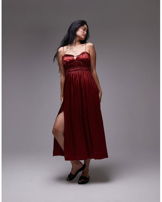 AllSaints Faelyn Dress in Purple | Lyst