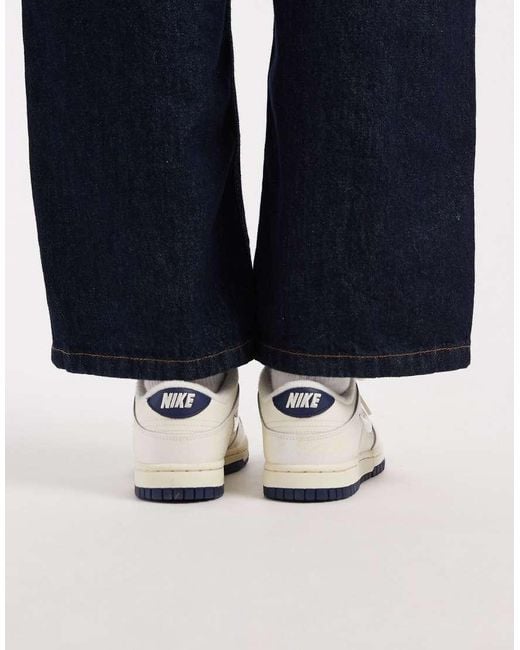 Nike Dunk Low Trainers in Blue | Lyst UK