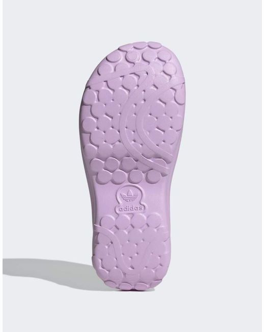 adidas Originals Adifom Stan Slides in Purple | Lyst UK