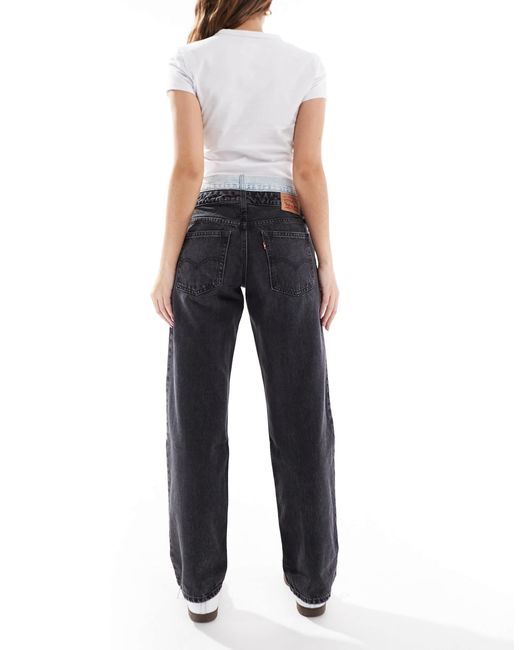 Levi's '94 baggy Jeans With Layered Waist in Blue | Lyst