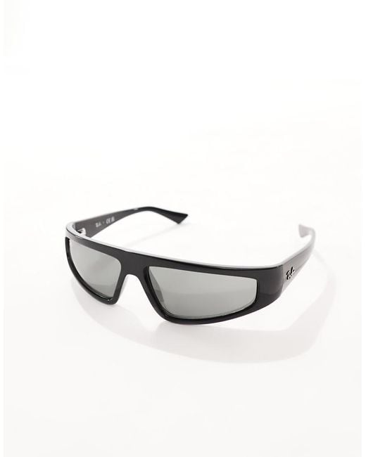 Ray-Ban Xan Racer Sunglasses in Brown | Lyst UK