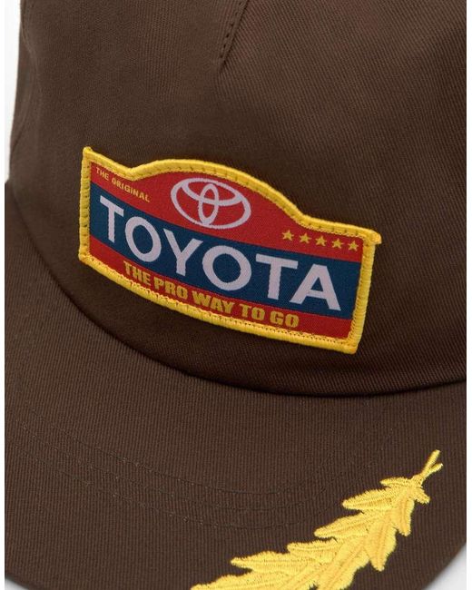 Pull&Bear Toyota Cap in Brown for Men | Lyst UK