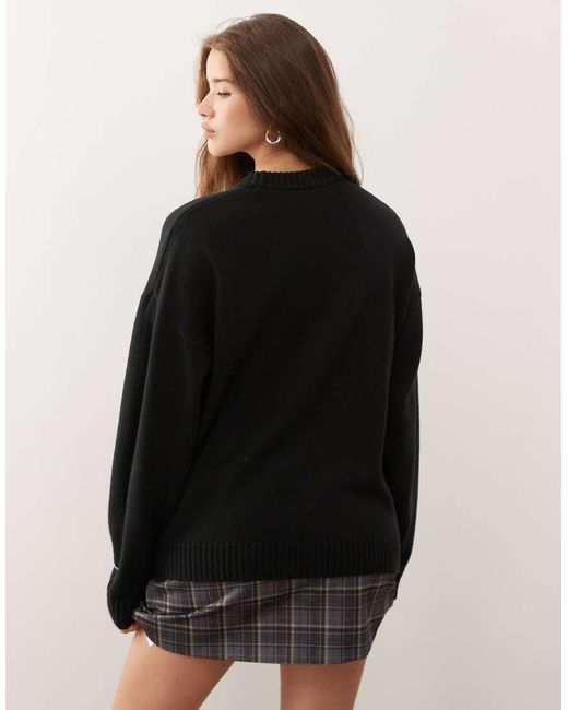 Kickers Original Graphic Jumper in Black | Lyst UK