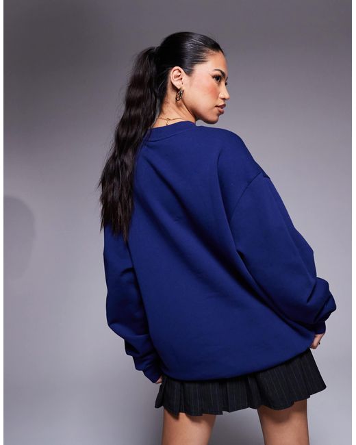 ASOS Disney Unisex Oversized Sweatshirt With Stitch And Angel Boucle ...