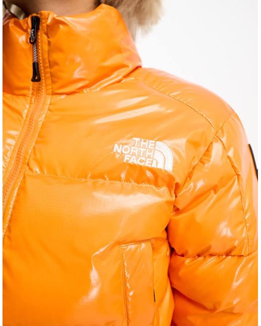 The North Face Rusta 2.0 Insulated Puffer Jacket in Orange | Lyst UK