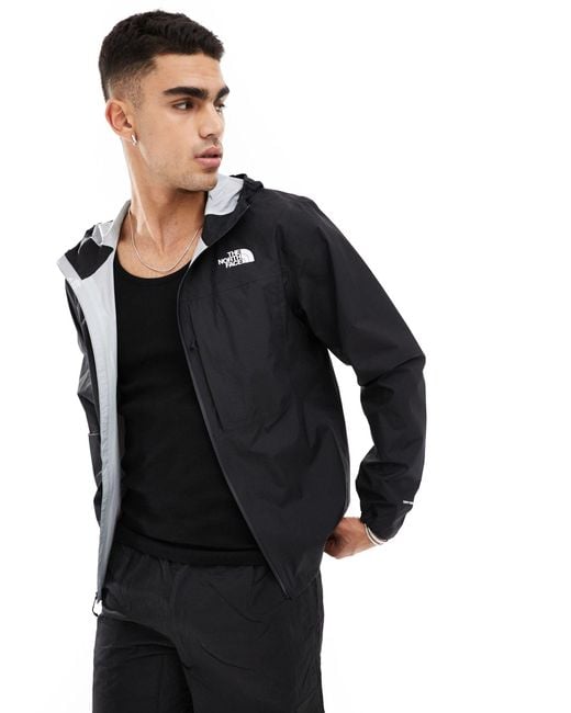 The North Face Higher Run Rain Jacket in Black for Men | Lyst UK