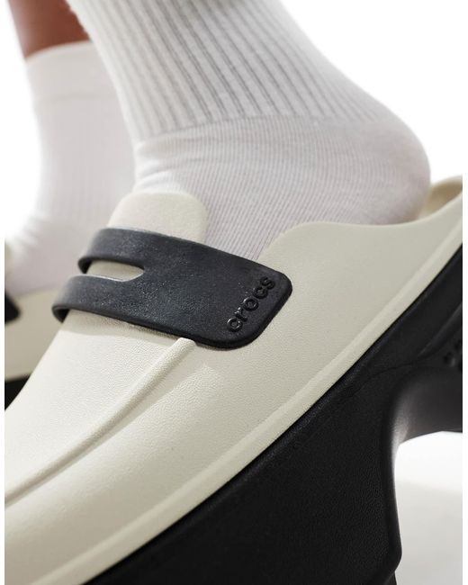 Crocs™ Unisex Stomp Loafer in White | Lyst