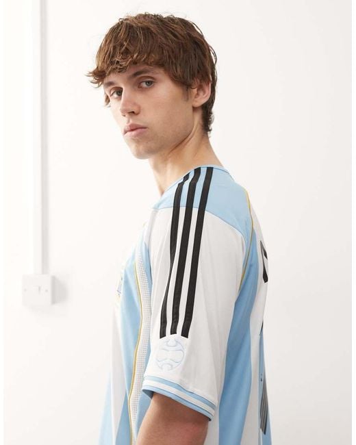 adidas Originals Adidas Football Argentina World Cup 26 Home Shirt in ...